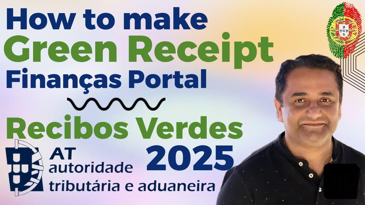 How to Issue Green Receipt - Recibo Verde New 2025 Finance Portal ...