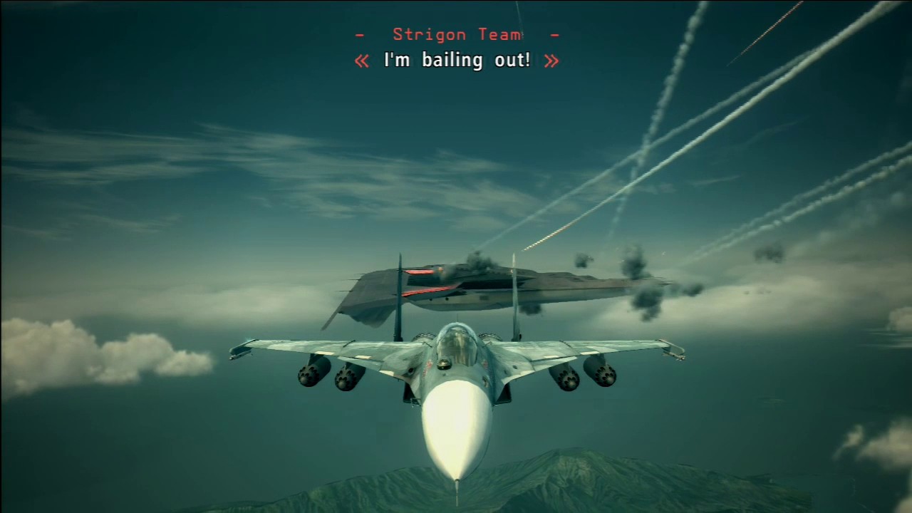 Ace Combat 6 Heavy Command Cruiser no HUD [Hard Difficulty] - YouTube