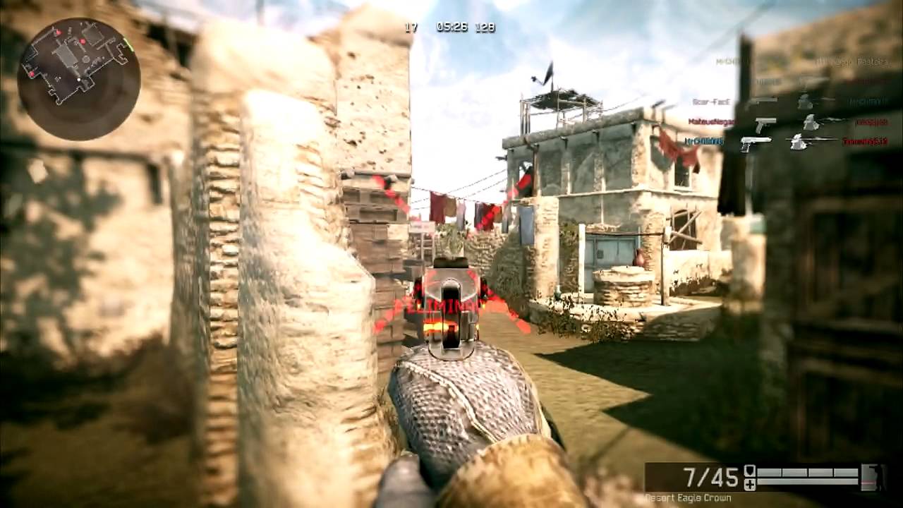 Warface: Desert Eagle de Crow,free for all e Scar-face é F#@! - YouTube