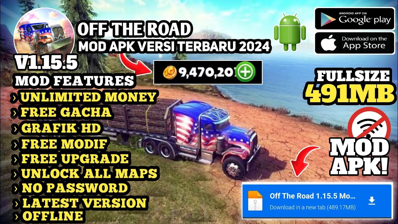 Download Off The Road Mod Apk Terbaru Tahun 2024 Unlimited Money & Free ...