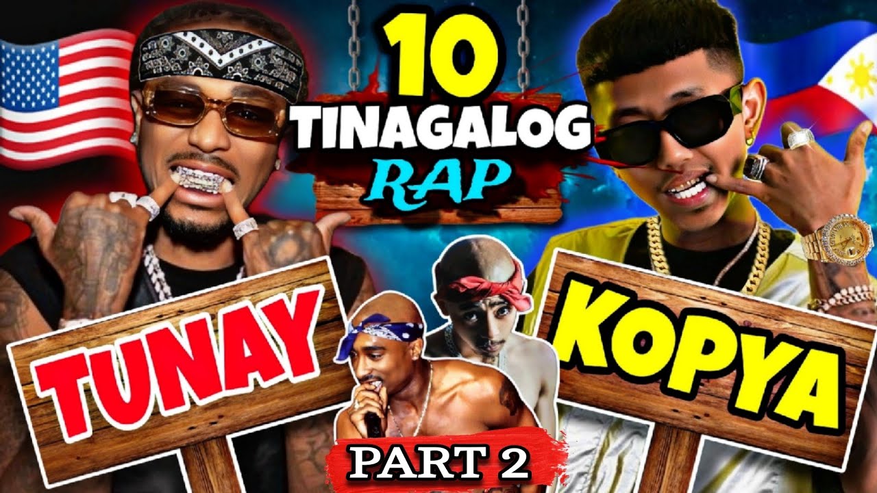 10 RAP | "TINAGALOG" Lang Pala? (Orig VS Copy) PART 2! - YouTube