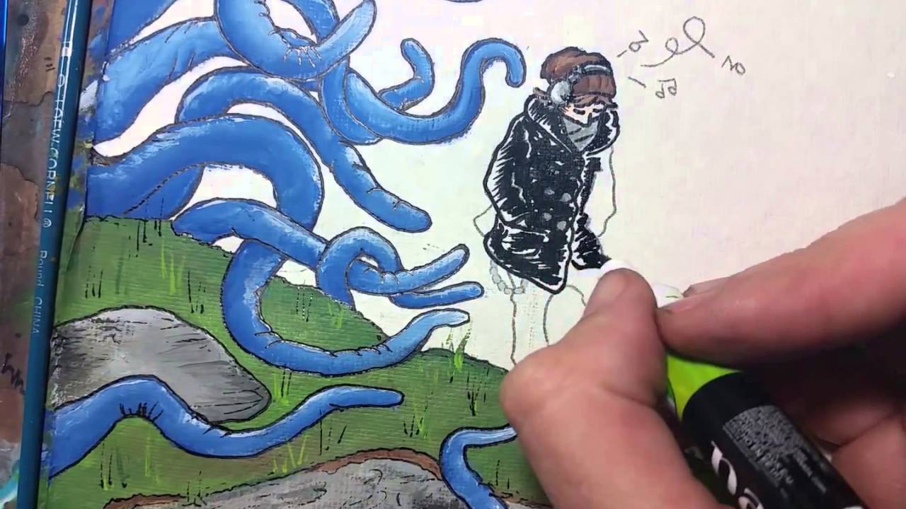 Ramble On in color - YouTube