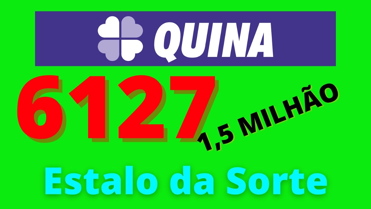 #quina Dicas para Quina 6127 - YouTube