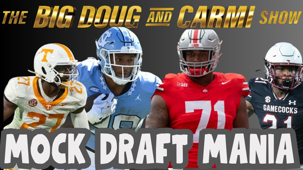 Mock Draft Mania 2 w/ @DentonDayfrom @TheTeam980 - YouTube