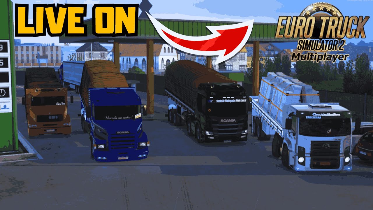 AO VIVO🔵ETS2🔵BRASIL EURO TRUCK 2 #GFM - YouTube