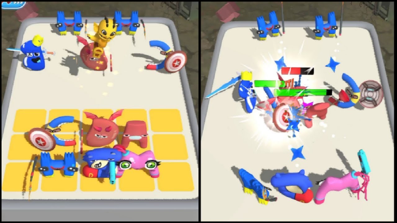 Merge Monster Alphabet Fusion Stages 3-10 #alphabetlore - YouTube