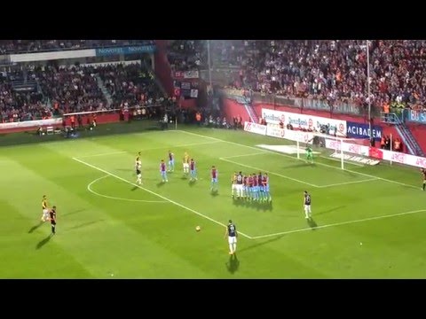 Trabzonspor:0 - Fenerbahçe:4 # Robin Van Persie # Freekick Goal #