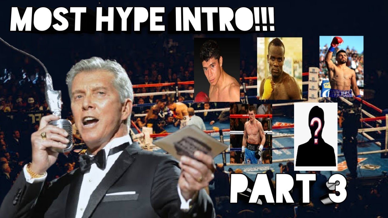 Top 5 Best Boxing Introduction | Michael Buffer PART 3 - YouTube
