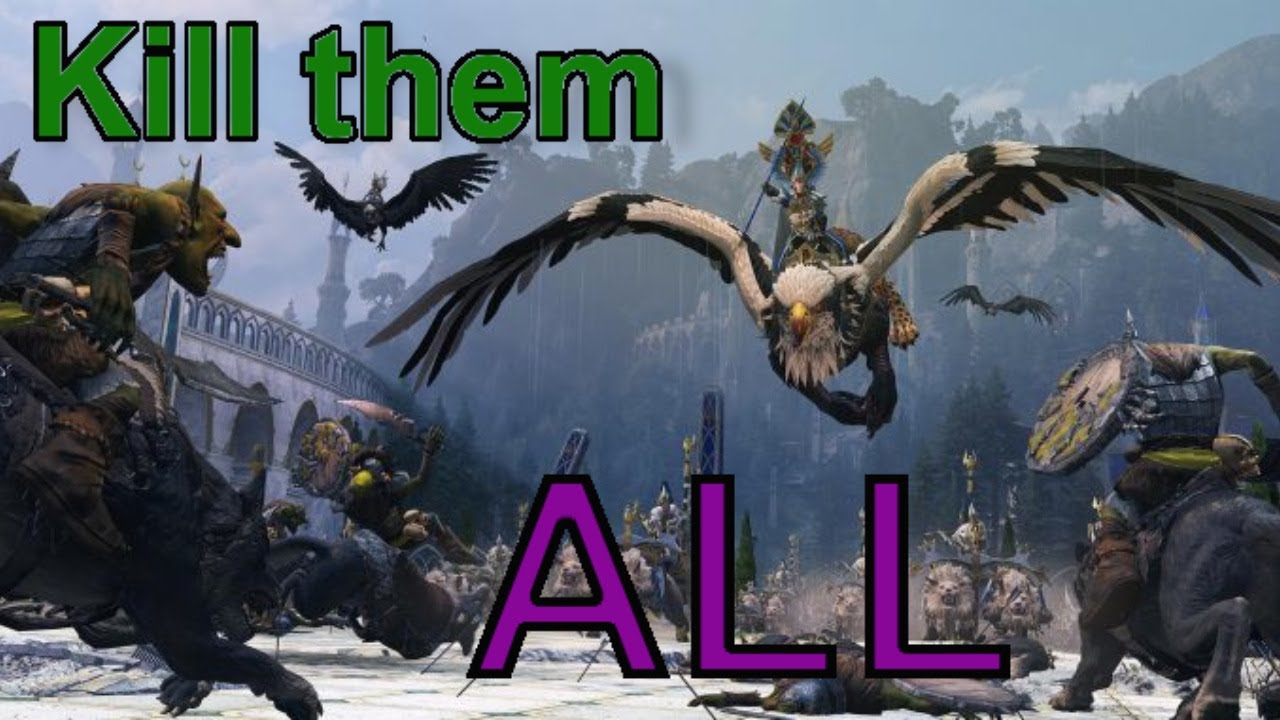 Elf Batman World Tour - Eltharion Legendary Warhammer II Campaign ...