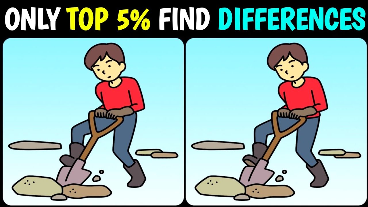 Find The Difference | Spot 5 Differences | Very Hard - Only Geniuses ...
