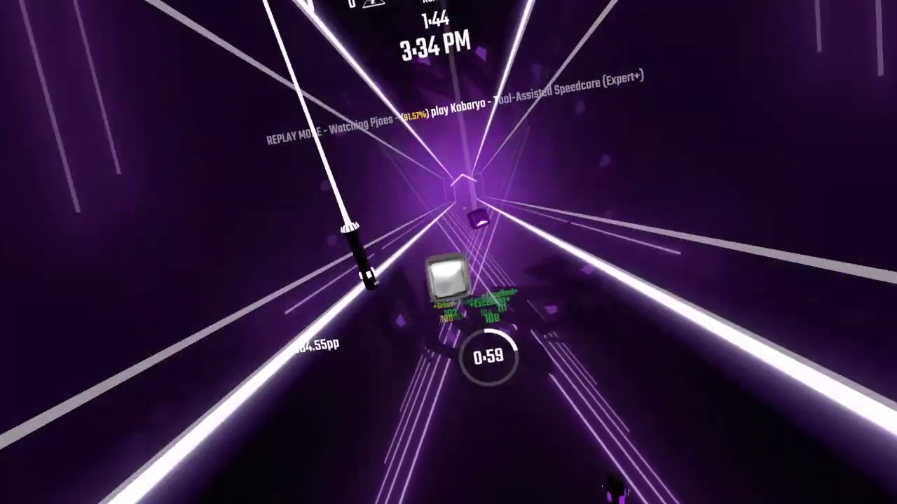 Beat Saber | Tool-Assisted Speedcore [Expert+] | 91.57% 319.28pp - YouTube