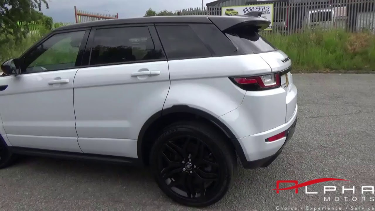 RANGE ROVER EVOQUE 2016 WHITE - YouTube