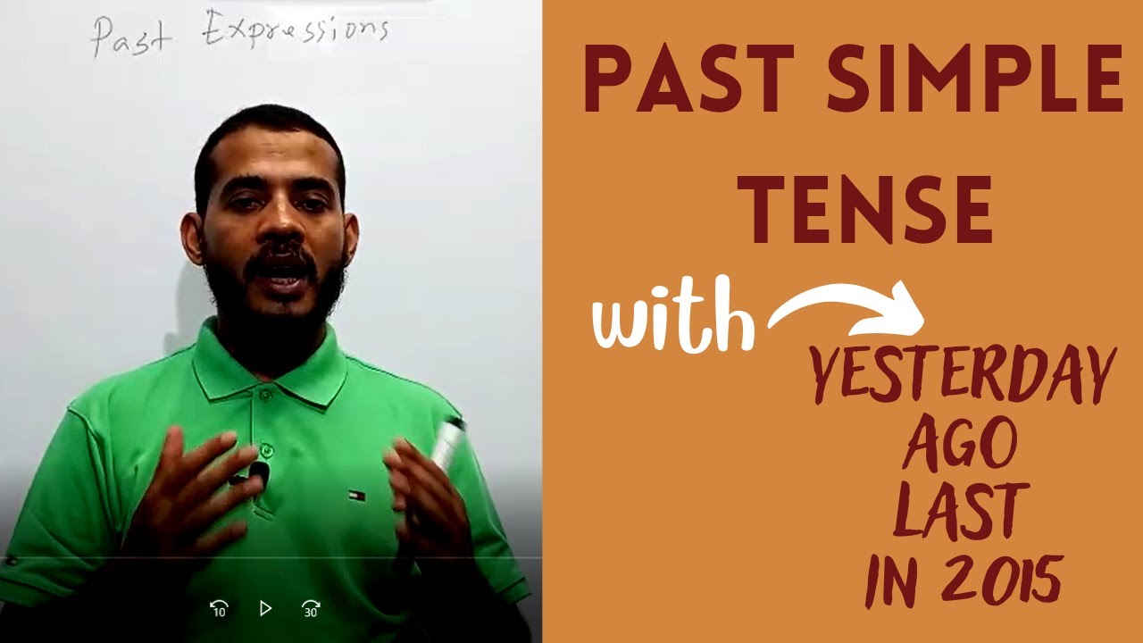 Past Simple Time Expressions | Past Simple Tense - YouTube