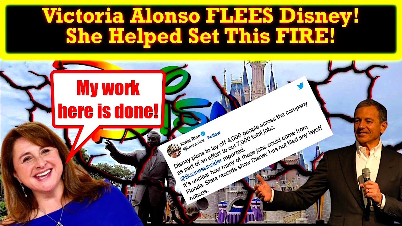Victoria Alonso EXITS Disney After Setting It On Fire With Her Not So ...