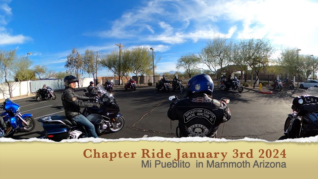 Chapter Ride January 3rd 2024 - YouTube