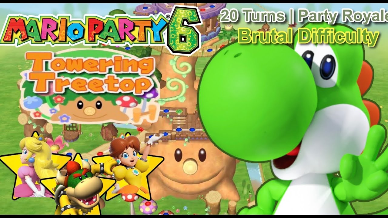 Mario Party 6 - Episode 1 - Intro & Towering TreeTop (Brutal) - YouTube