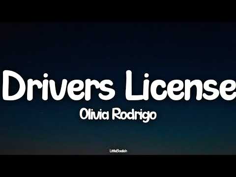 (Lyrics) Olivia Rodrigo – drivers license