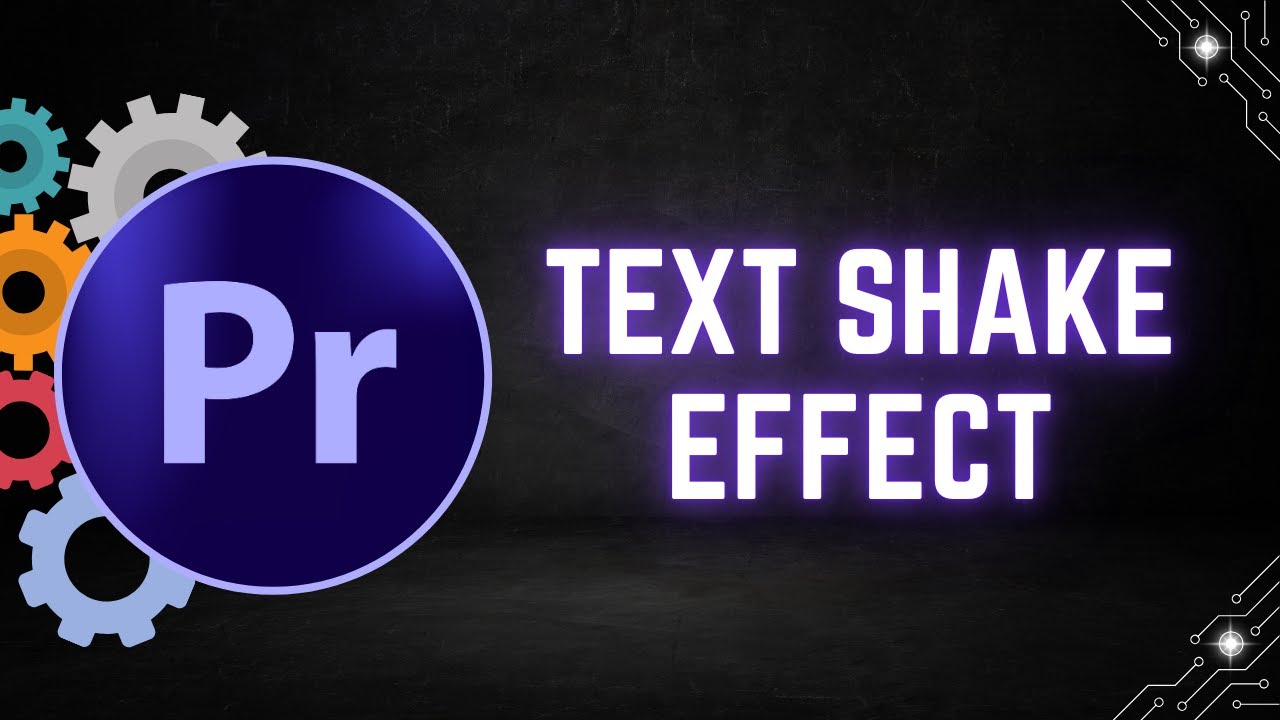 How to Add a Text Shake Effect in Premiere Pro - YouTube