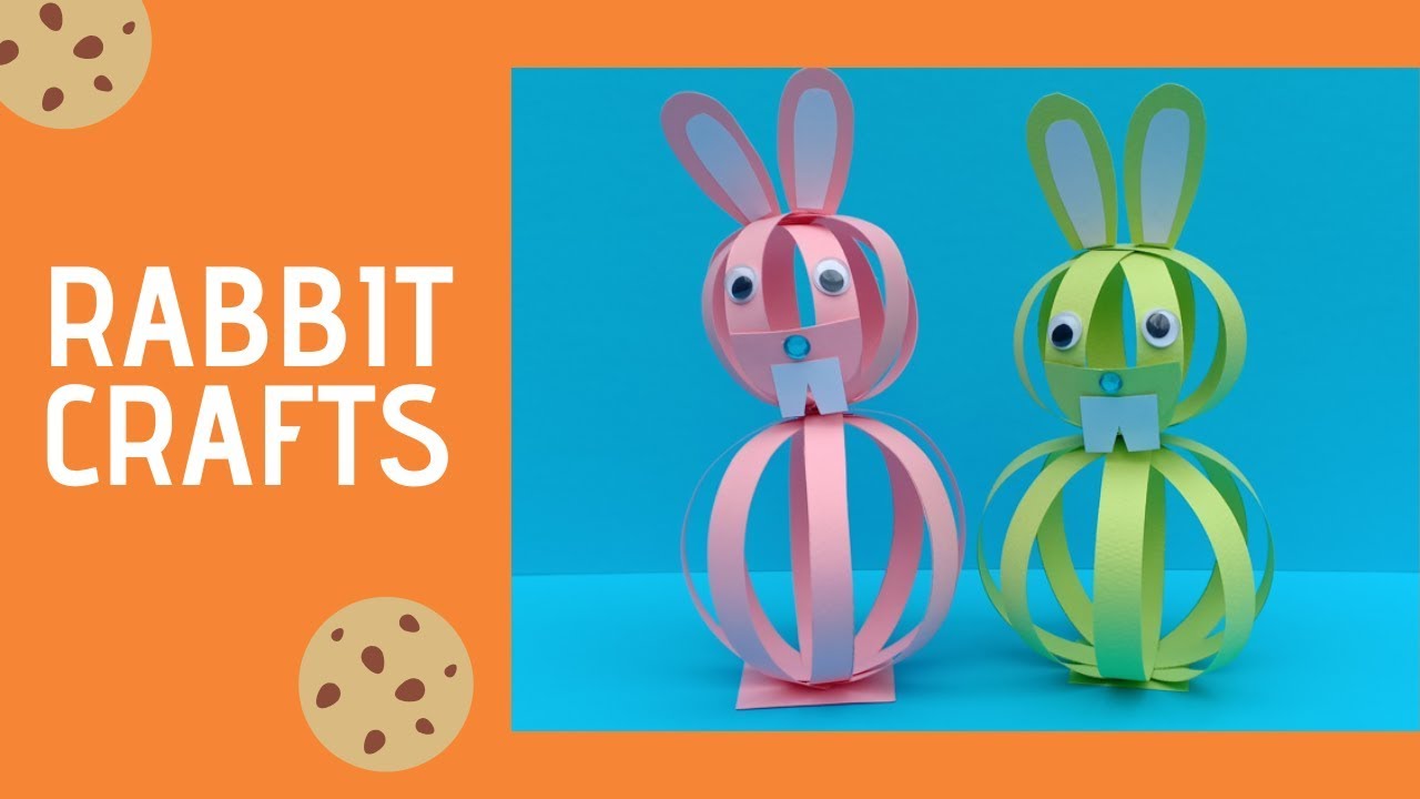 How to Make Easy Paper Rabbits /Crafts ideas - YouTube