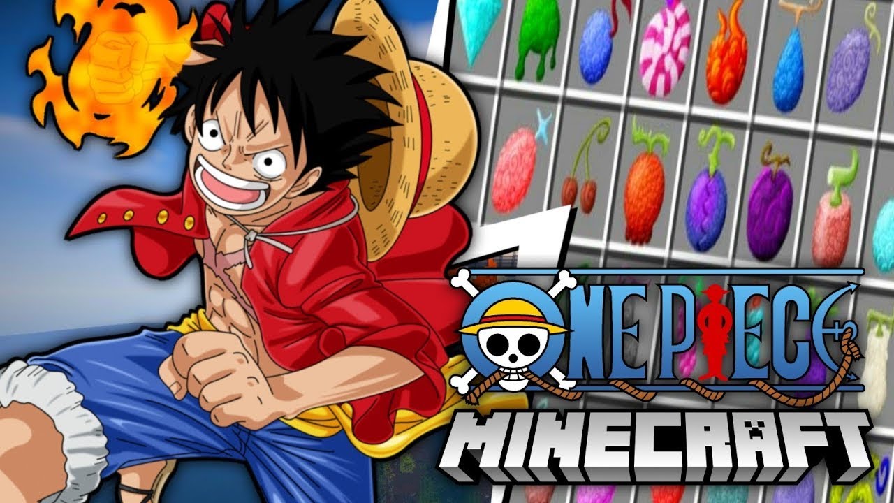 One Piece mod Addon cực thú vị dành cho Minecraft Pe - YouTube