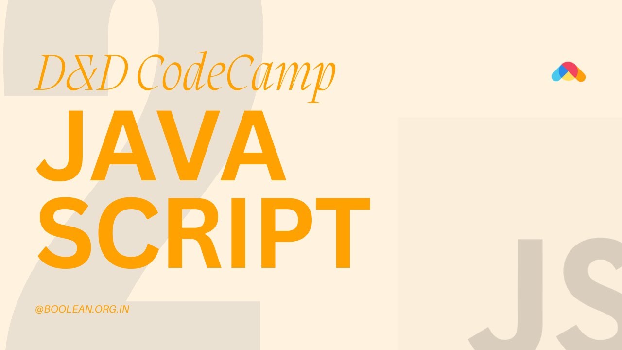 Day 2 - JavaScript D&D CodeCamp - YouTube