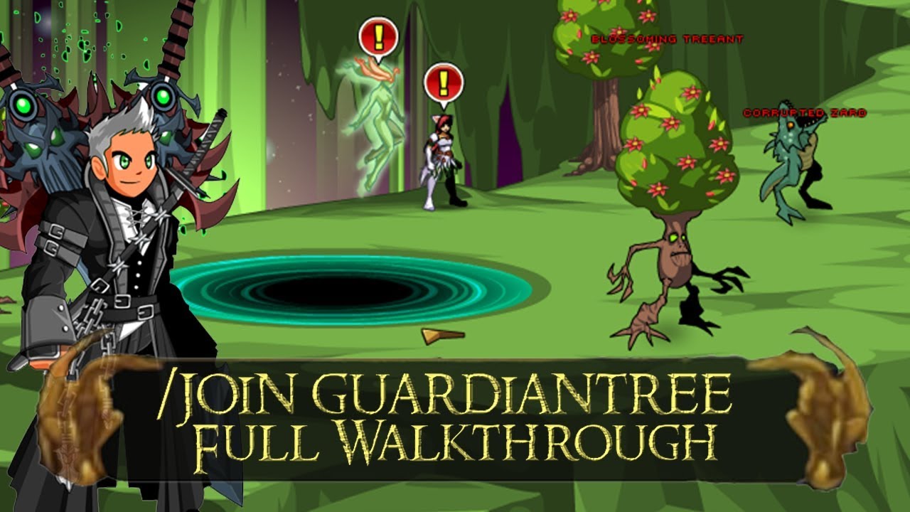AQW /join guardiantree Full Walkthrough | Reshaper Epilogue - YouTube