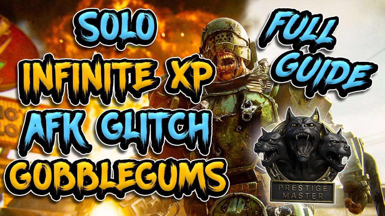 NEW SOLO AFK XP GLITCH and GOBBLEGUM FARM Black Ops 6 Zombies FULL ...