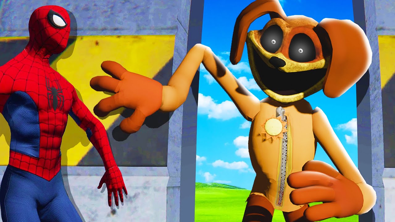 HIDING from DOGDAY as Spiderman... (Bonelab Mods) - YouTube