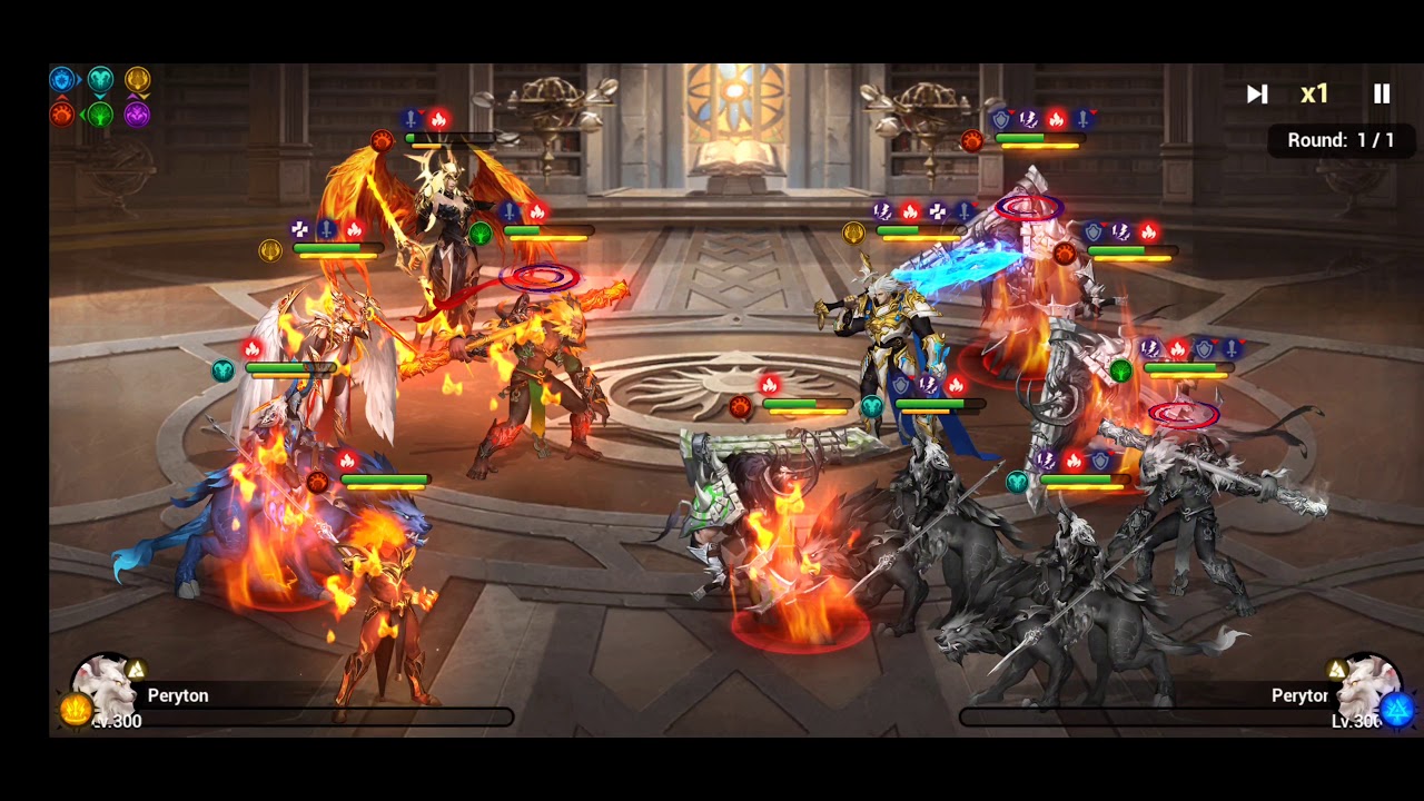 Destiny Summoner - New hero Lamia fire team showcase - YouTube