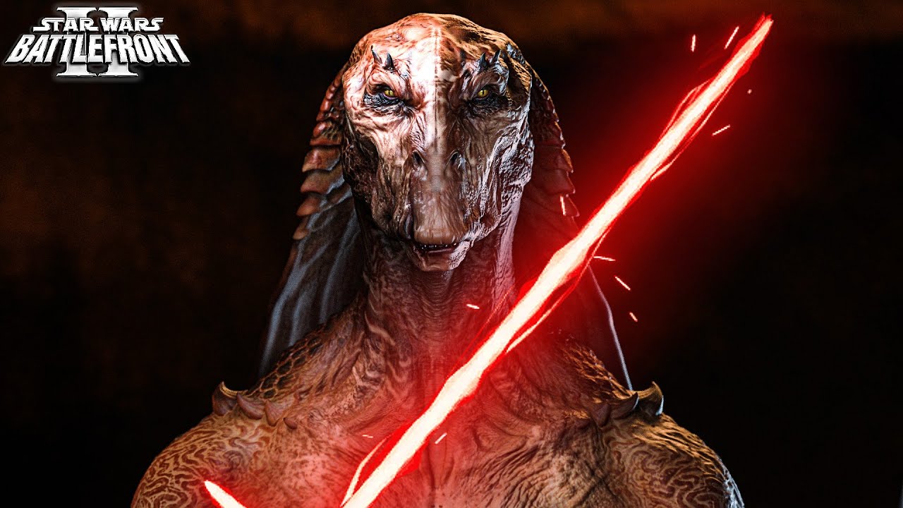 Finally Darth Jar Jar Star Wars Battlefront 2! - YouTube