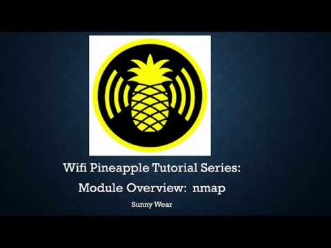 Wifi Pineapple Module Overview: nmap - YouTube