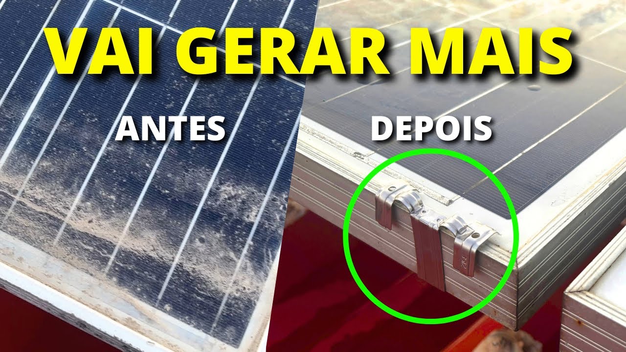 Clipe de DRENAGEM para placa solar com borda suja | Clipe Gotejador ...