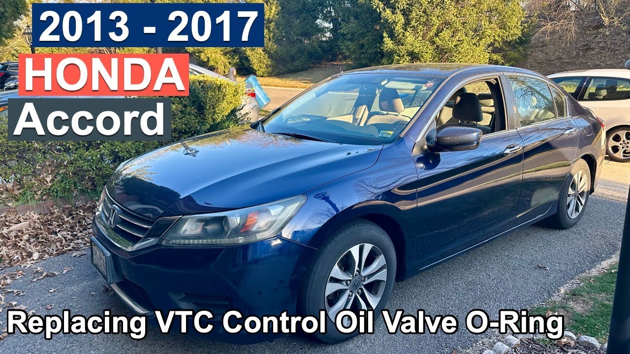 DIY 2013 2014 2015 2016 2017 Honda Accord Replacing VTC Oil Control ...