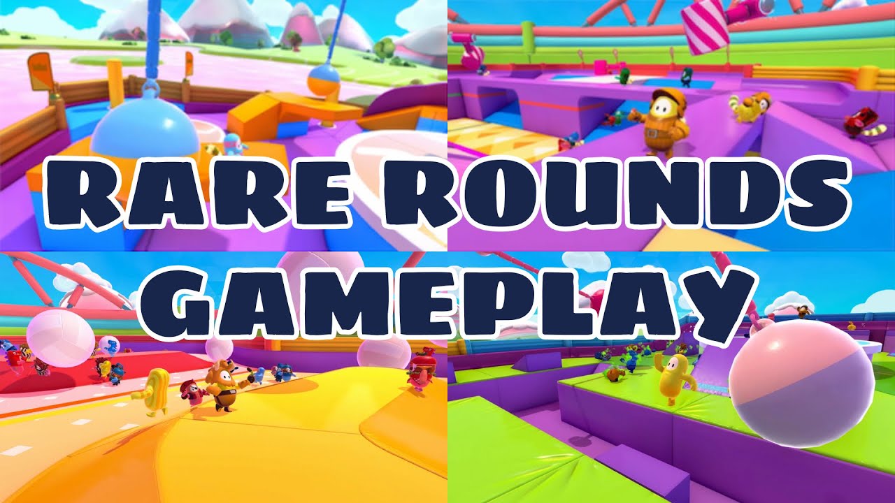 Rare Rounds Gameplay in Fall Guys - YouTube