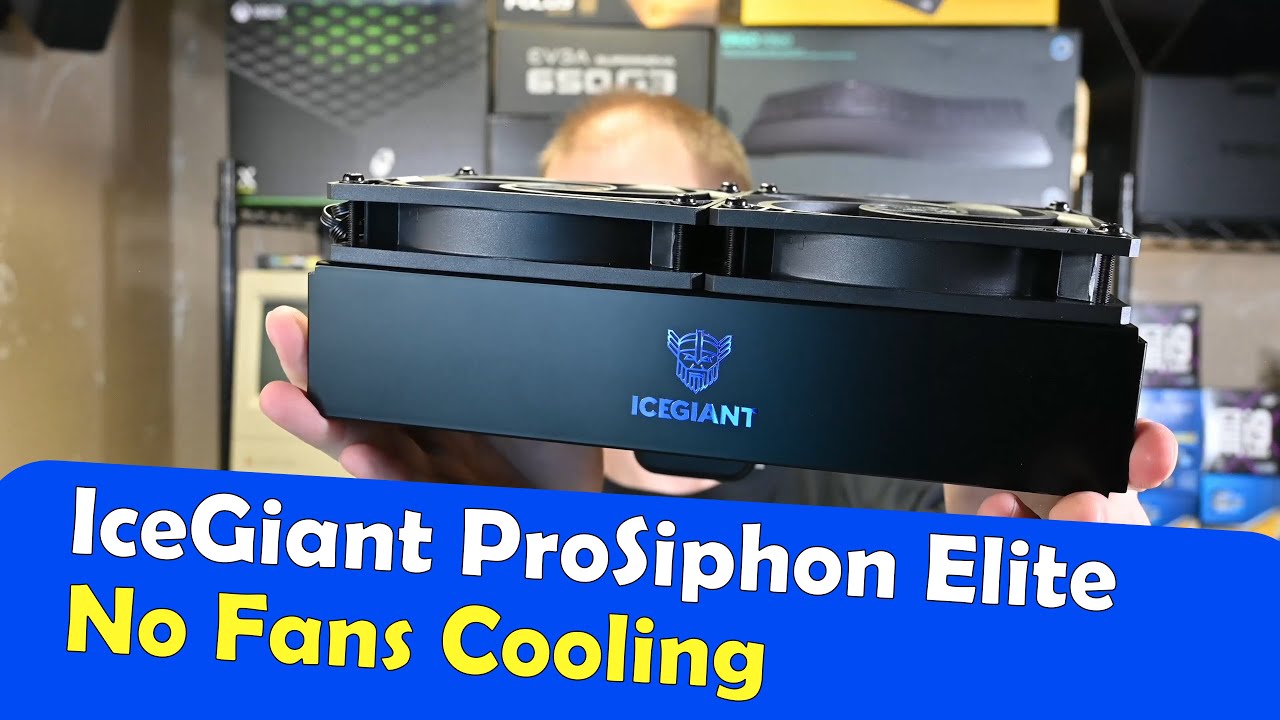 IceGiant ProSiphon Elite No Fans Cooling - YouTube