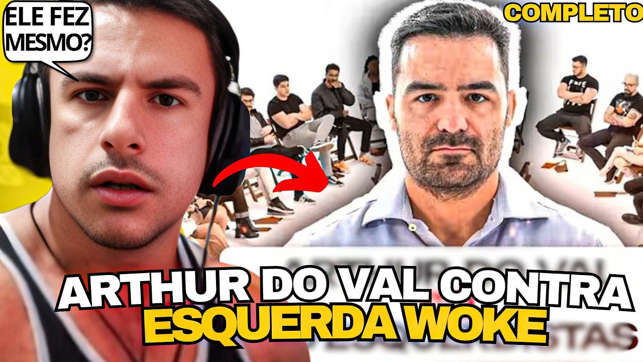 SUPER XANDÃO REAGE A ARTHUR DO VAL (MAMÃE FALEI) vs 20 ESQUERDISTAS ...