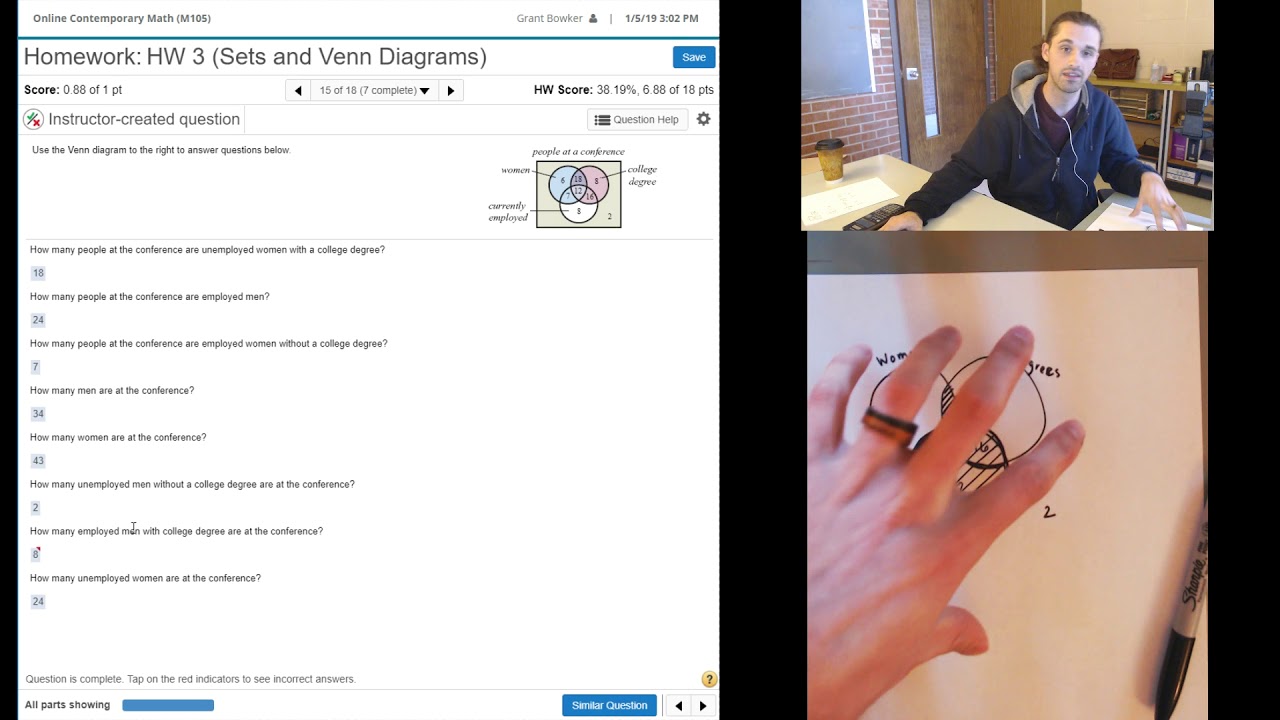 2: Sets and Venn Diagrams Part II - YouTube