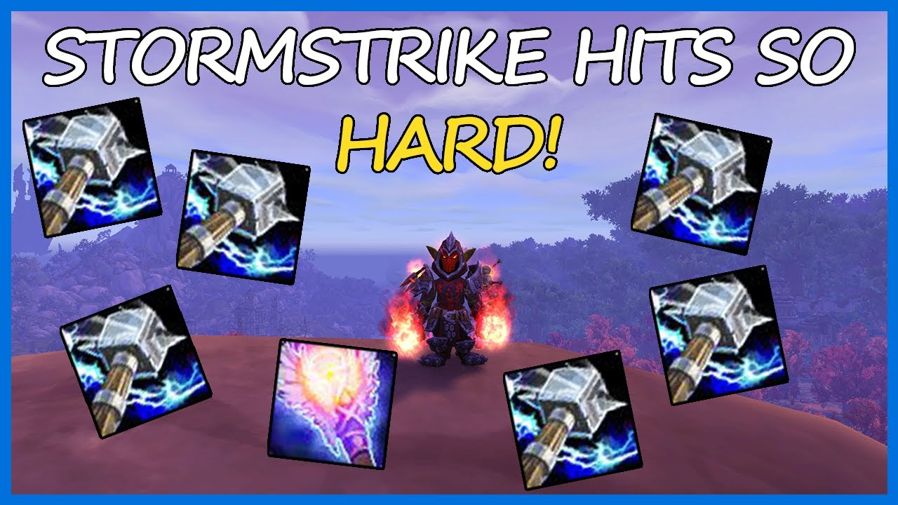 STORMSTRIKE HITS SO HARD! | Enhancement Shaman PvP | WoW Shadowlands 9. ...