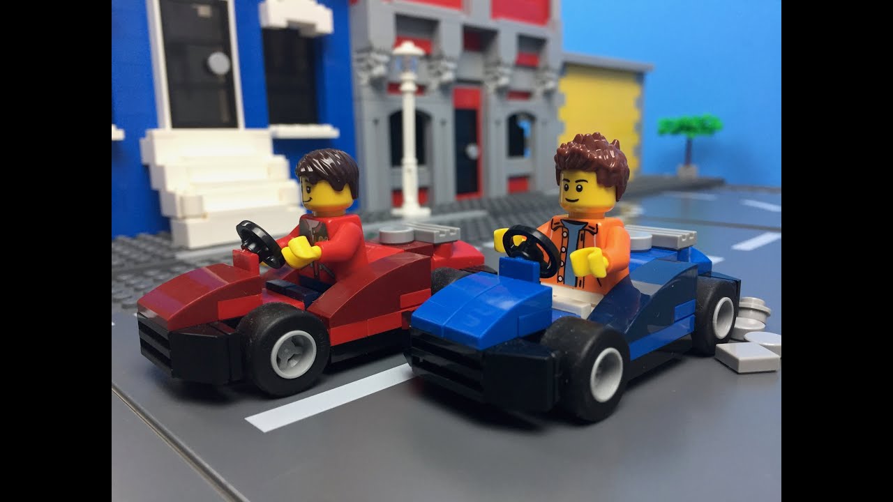 Lego Go Kart Race - YouTube