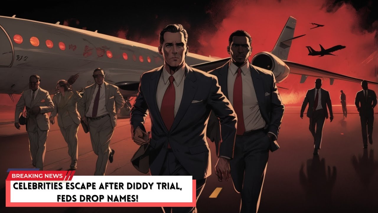 Celebrities ESCAPE After Diddy Trial, Feds Drop Names! - YouTube