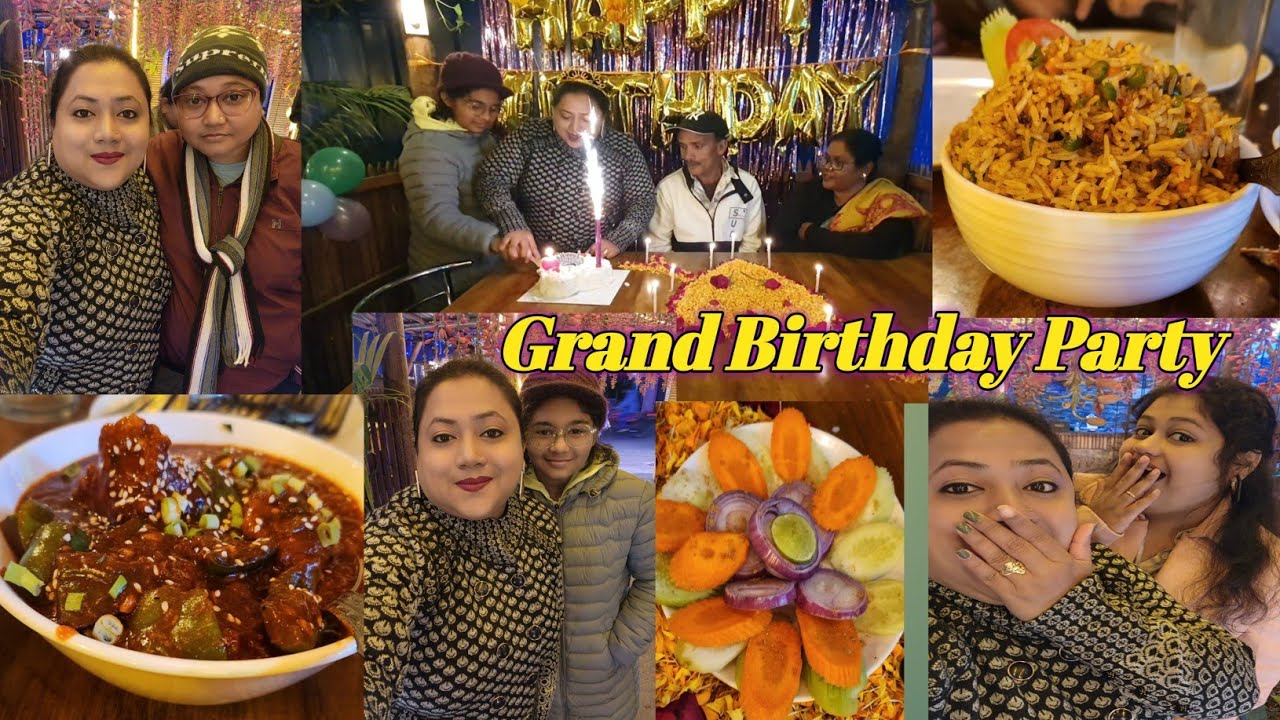 2k24 2nd part off piu's Birthday party|unlimited food in Birthday party ...