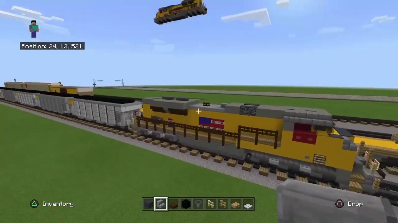 Union Pacific SD70ACE Tutorial Minecraft - YouTube