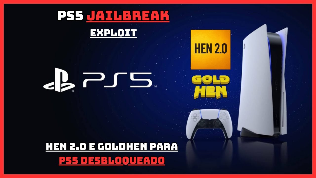 LANÇAMENTO DO HEN V2 E GOLDHEN PARA PS5 DESBLOQUEADO EM BREVE - YouTube