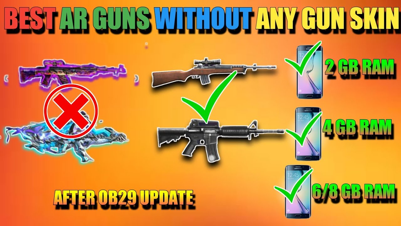 Sabse Danger AR Gun Without Gun skin | For low end device and ...