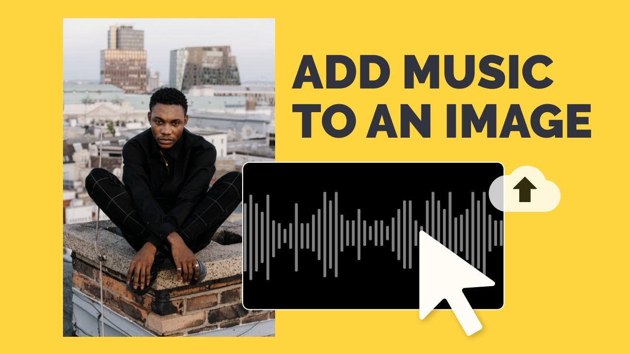 How to Add Audio to an Image Online - YouTube