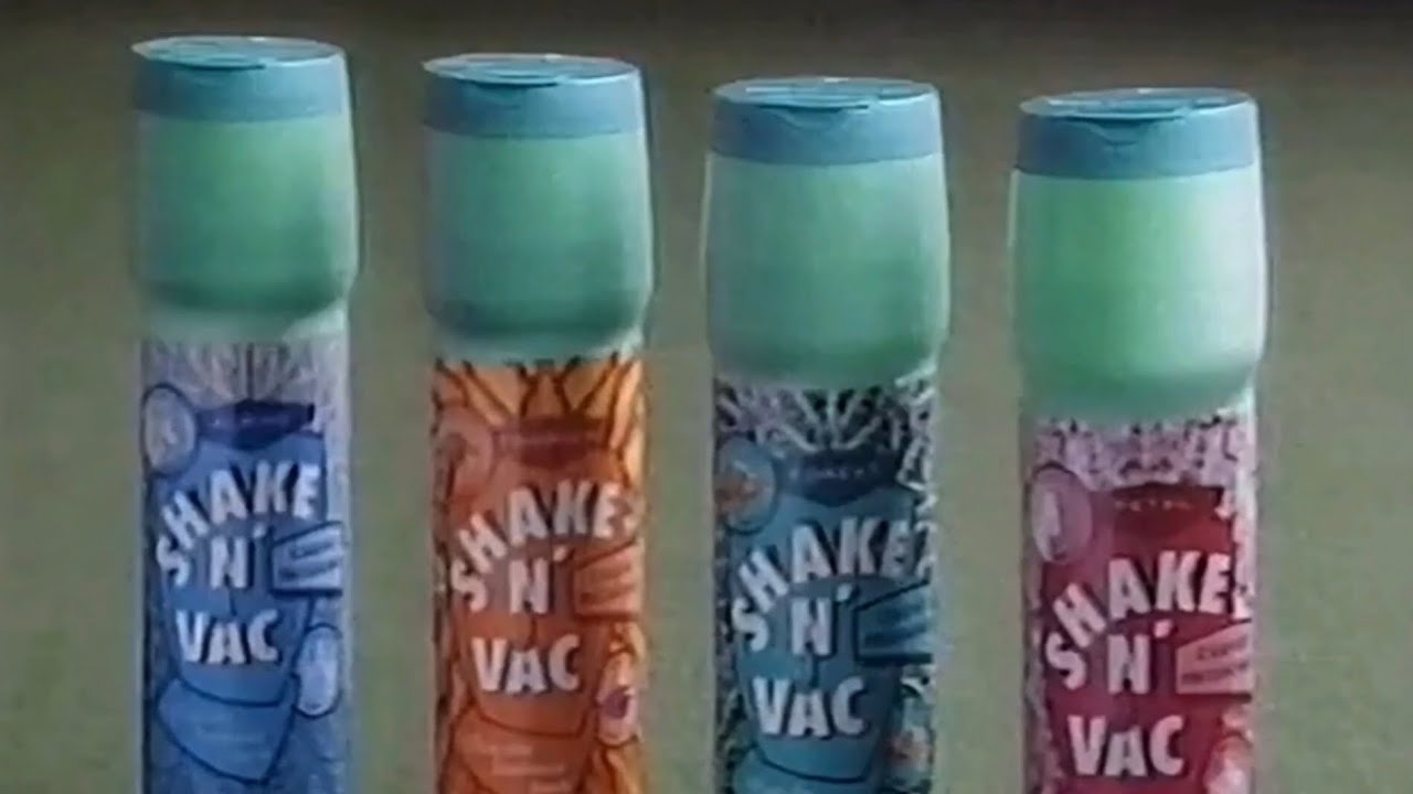 1991: Glade Shake N' Vac [Four Fragrances] - YouTube