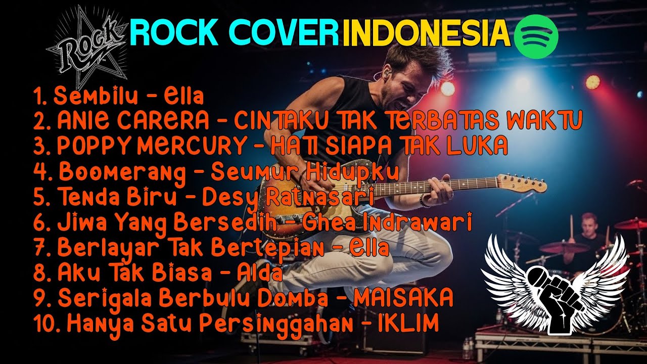 Slow Rock Indonesia Terpopuler Sepanjang Masa | Playlist Lagu Lawas ...