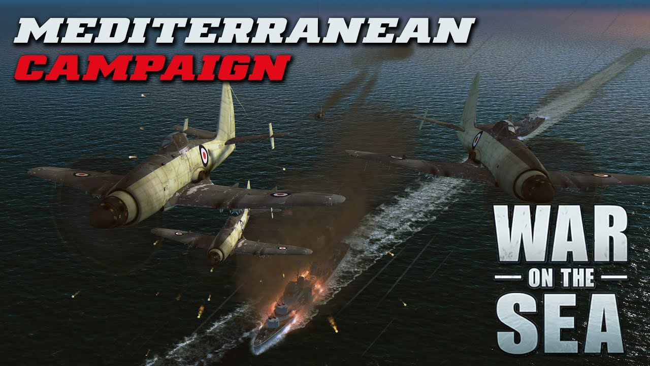 War on the Sea | Allied Mediterranean Campaign | Ep.30 - Palermo Here ...