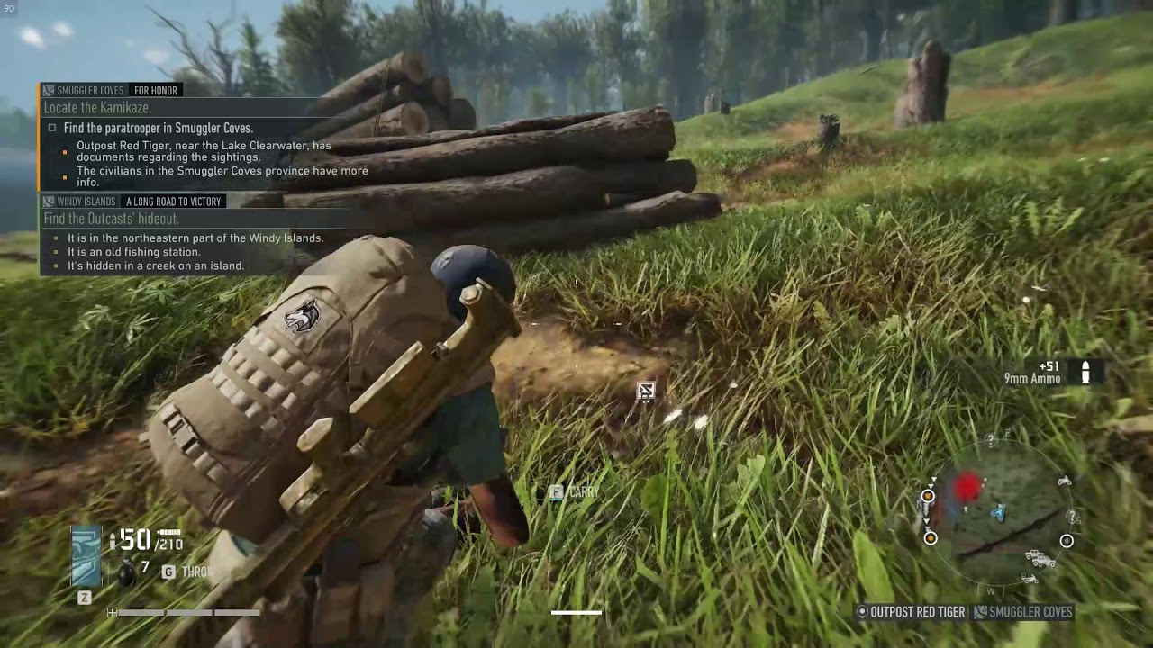 Taking out a Wolves camp in Ghost Recon: Breakpoint - YouTube