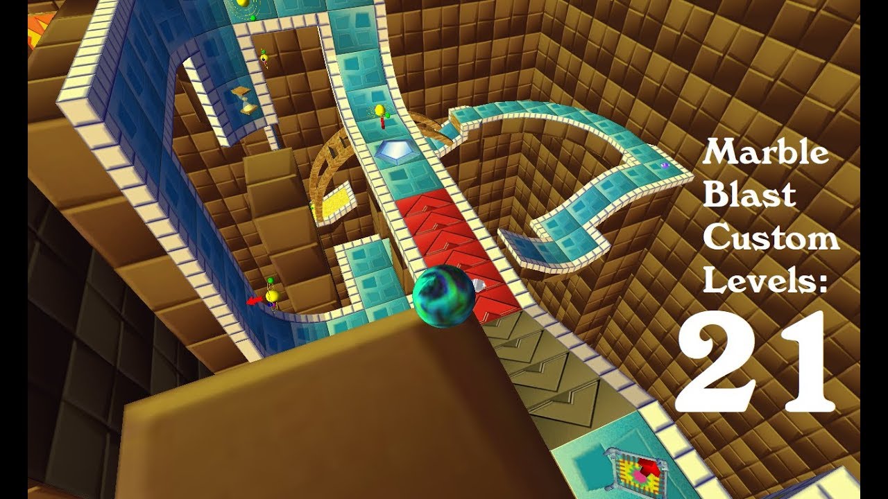 Marble Blast Custom Levels: 21 - YouTube